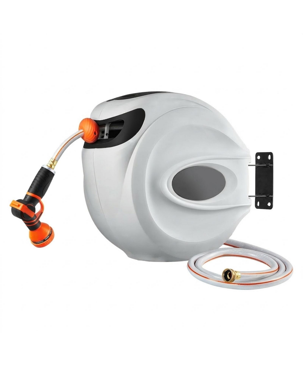 Click here for Sugift Wall-Mounted Retractable Hose Reel 130 ft x... prices