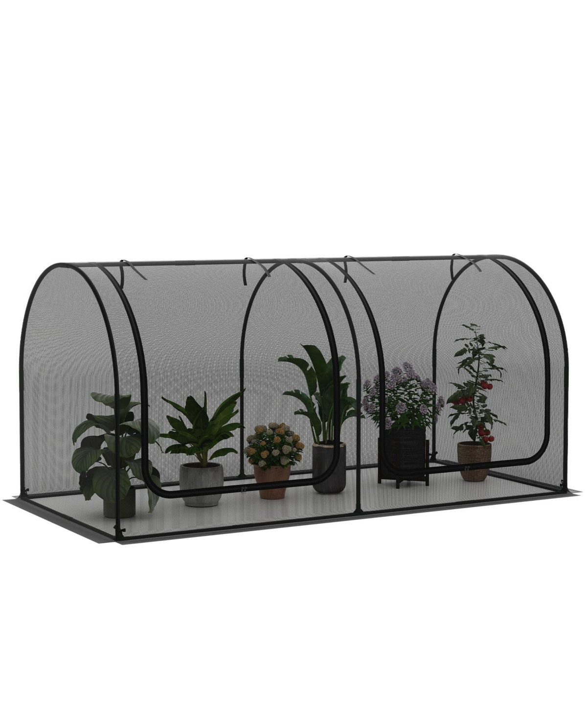 Click here for Sugift Tunnel Crop Cage Large Portable Plant Prote... prices