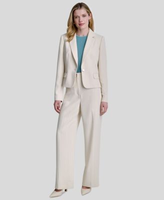 Click here for Dkny Womens Long Sleeve Cropped Blazer Short Sleev... prices