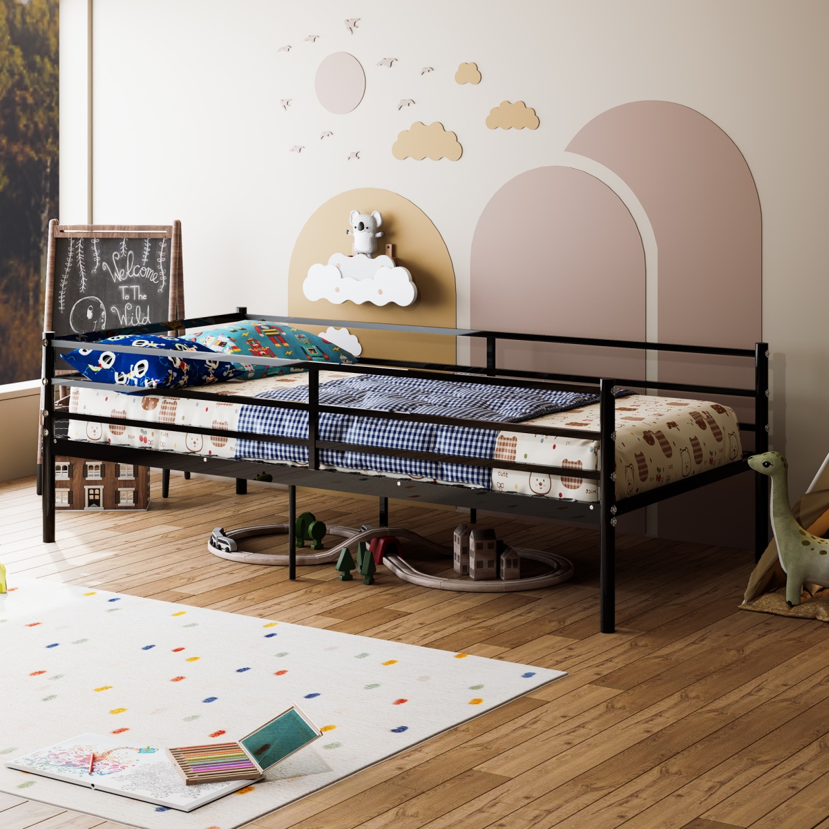 Click here for Streamdale Furniture Heavy-Duty Metal Twin Daybed... prices