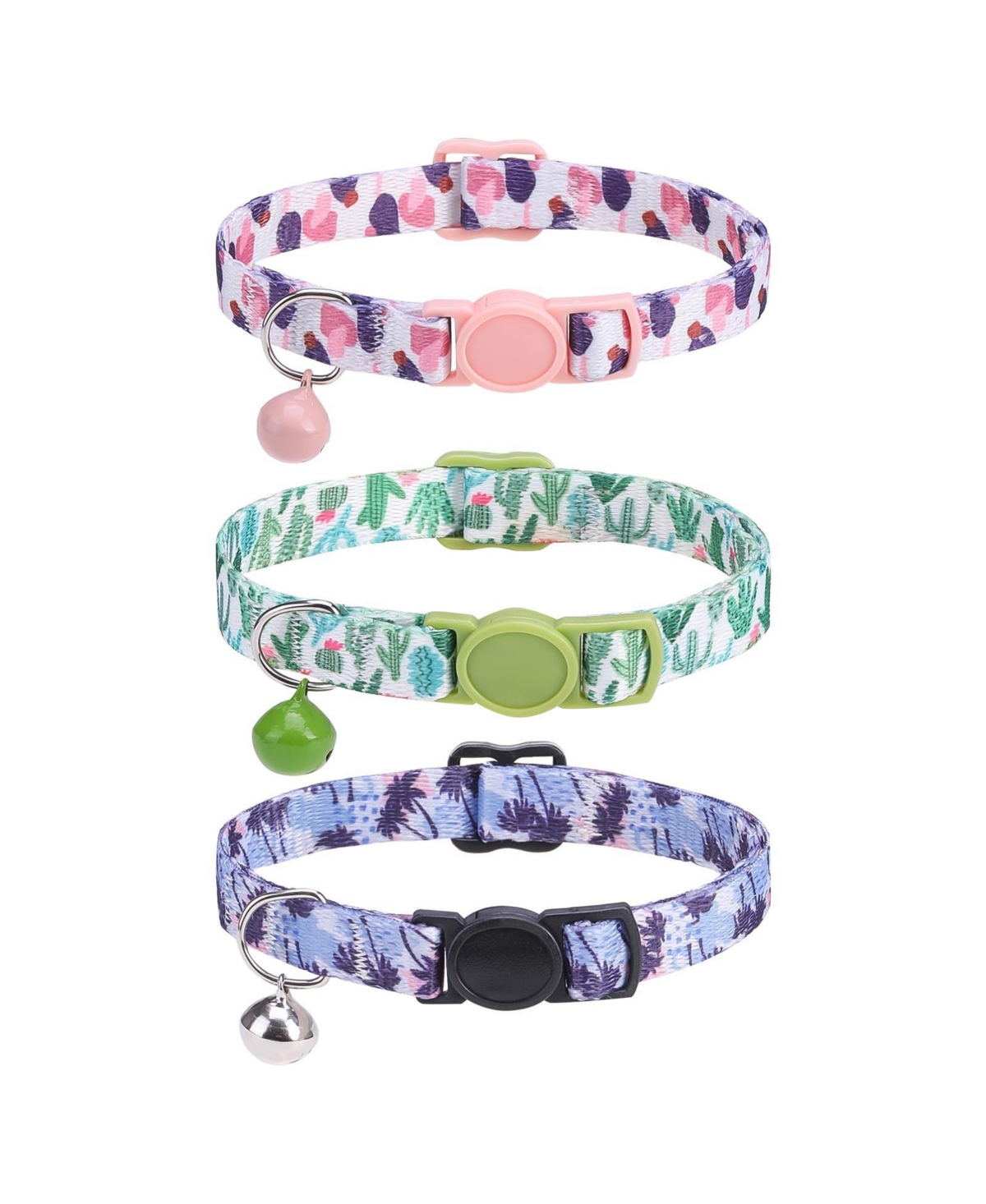 Click here for Aronkl Breakaway Cat Collars with Bells Adjustable... prices