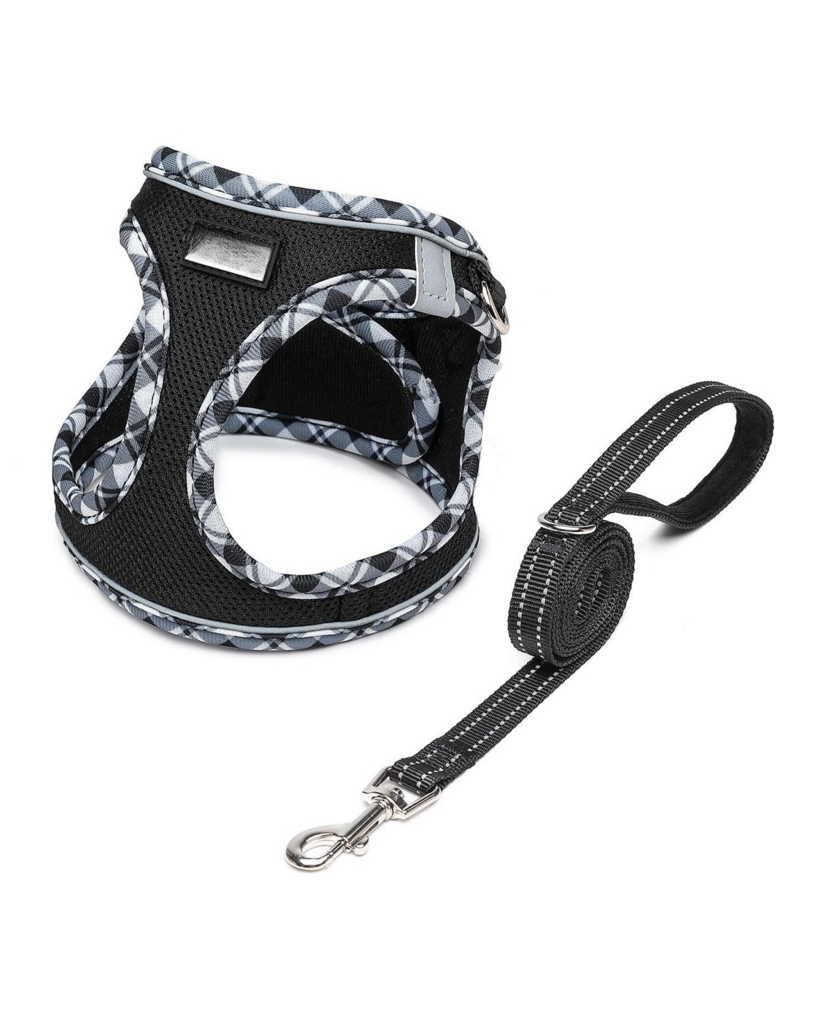 Click here for Aronkl Soft Mesh No-Choke Step-In Dog Cat Harness... prices