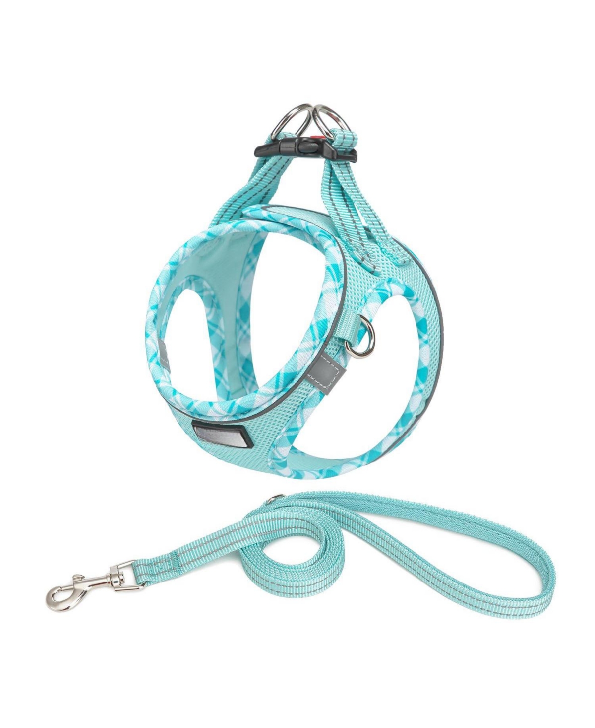 Click here for Aronkl Soft Mesh No-Choke Step-In Dog Cat Harness... prices