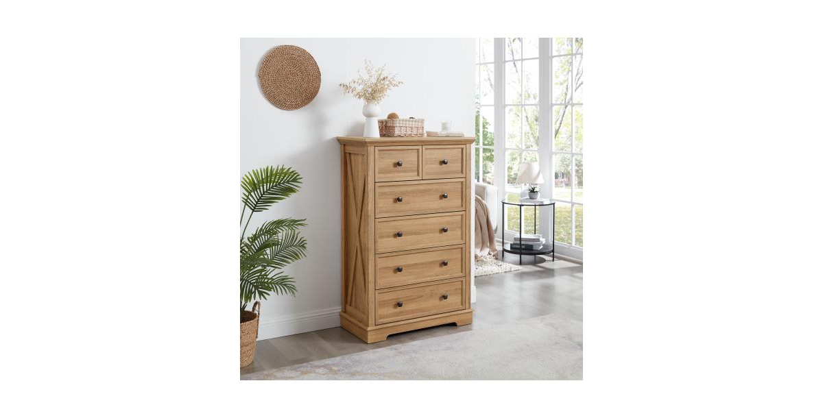 Click here for Flynama Minimalist 5 Drawer Dresser Sturdy Constru... prices