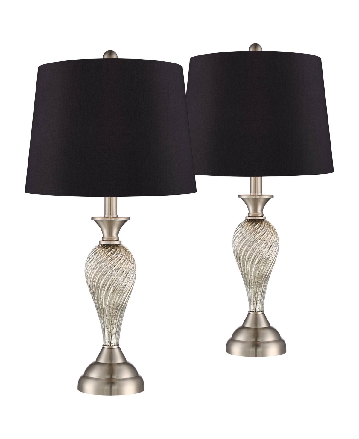 Click here for Regency Hill Arden 25 High Twist Modern Table Lamp... prices
