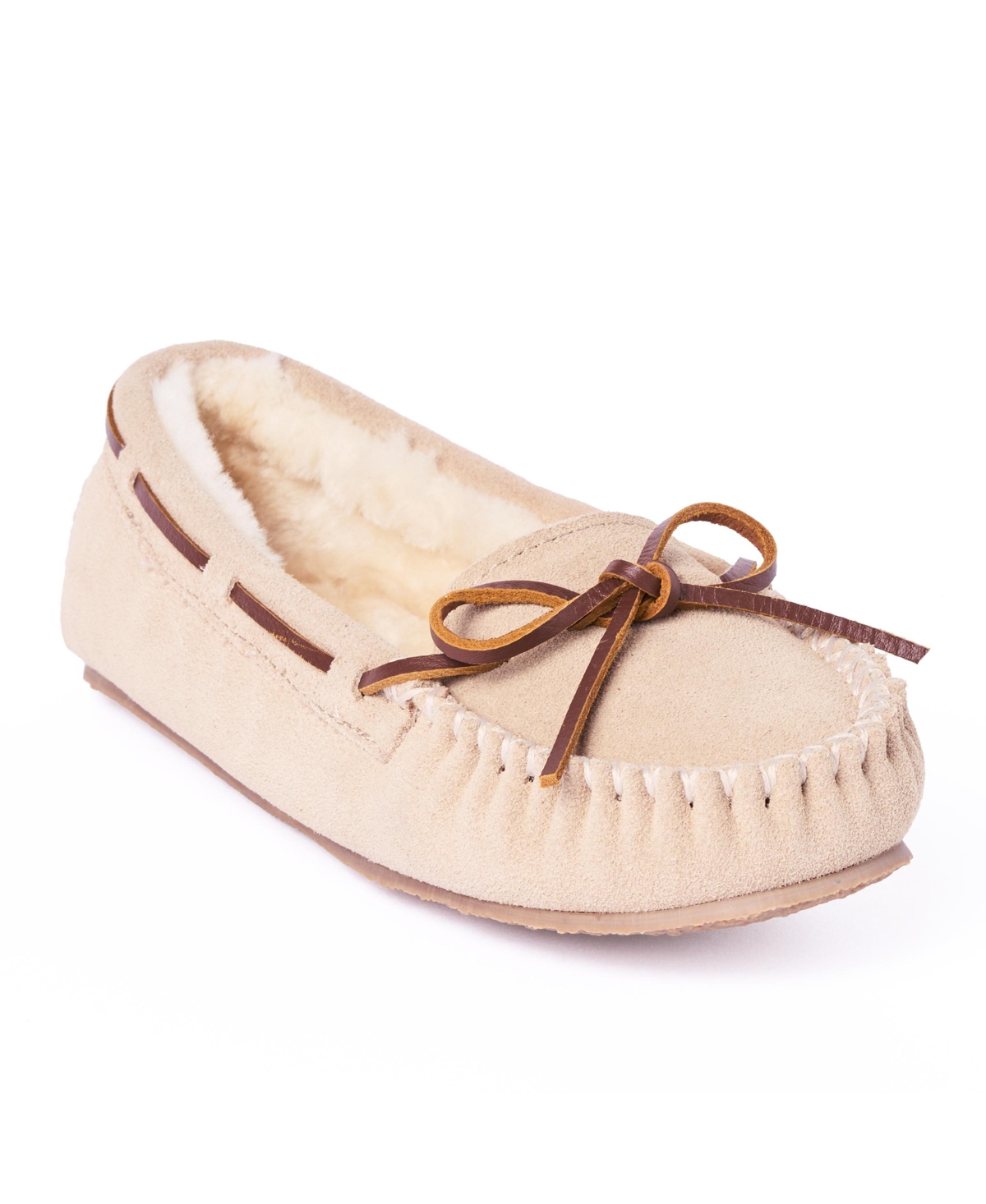Click here for Minnetonka Womens Cally Slippers - Stone prices