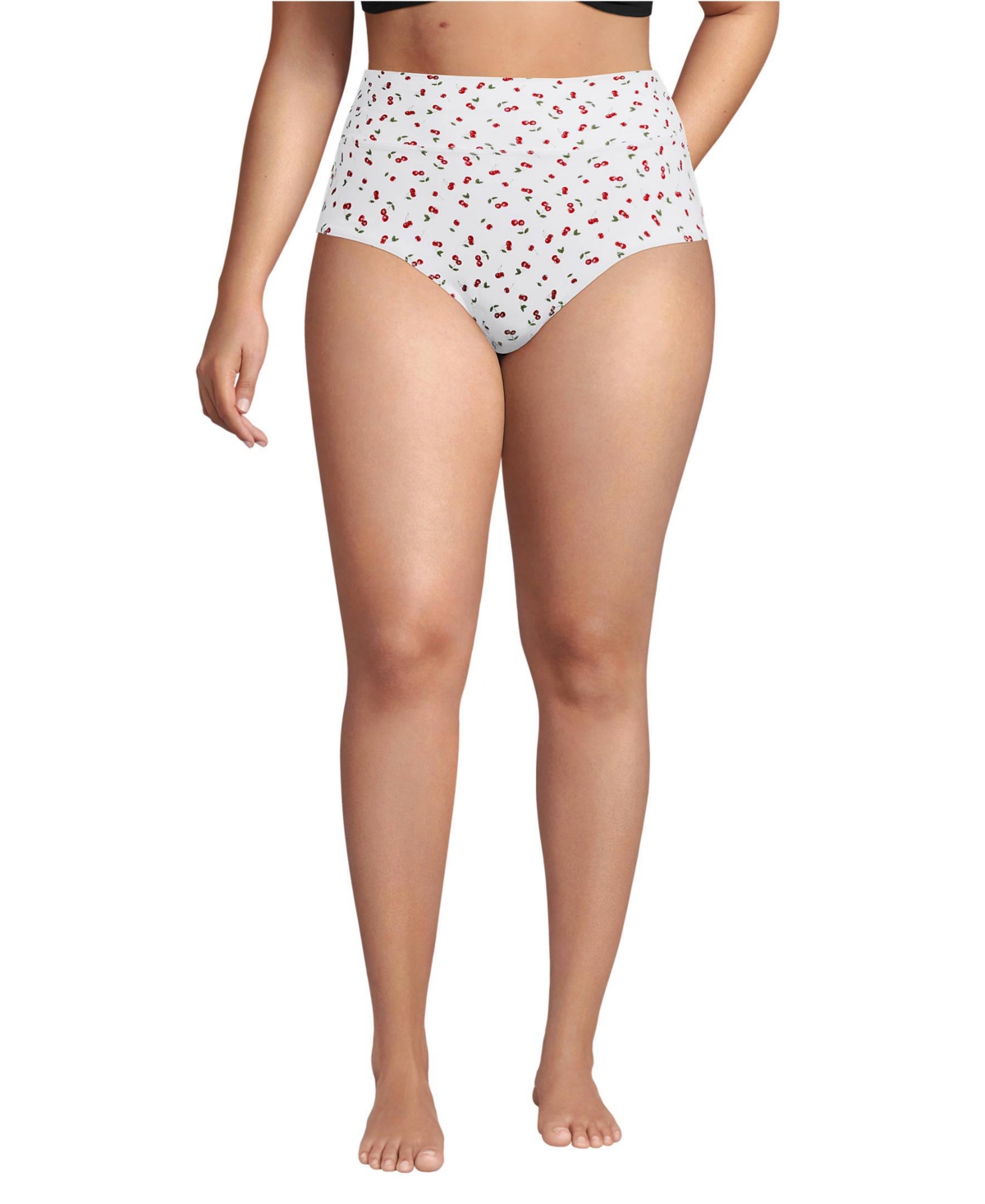 Click here for Lands End Plus Size Pinchless High Waisted Bikini... prices
