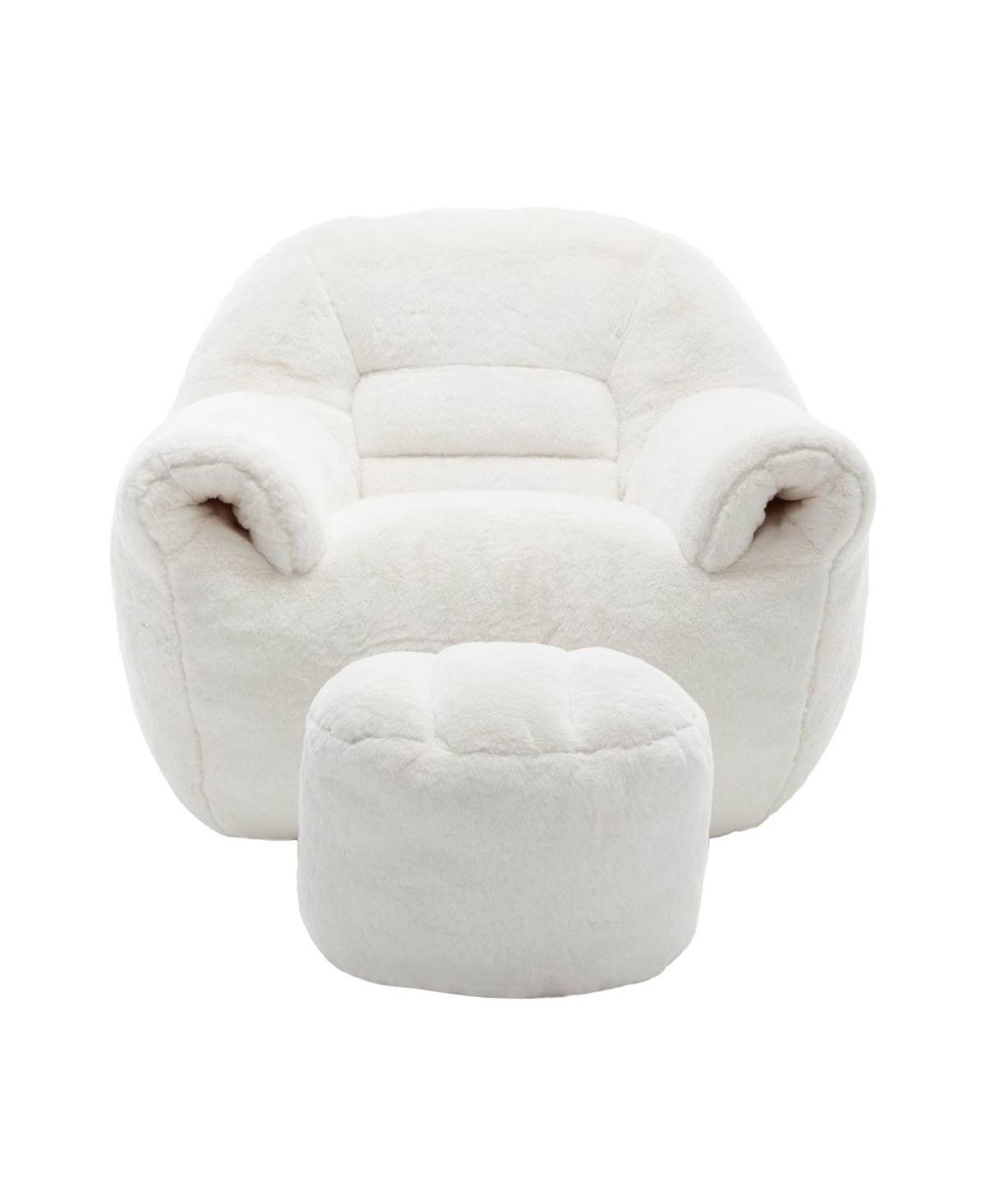 Click here for Clihome Comfy Bean Bag Sofa with Back Support and... prices