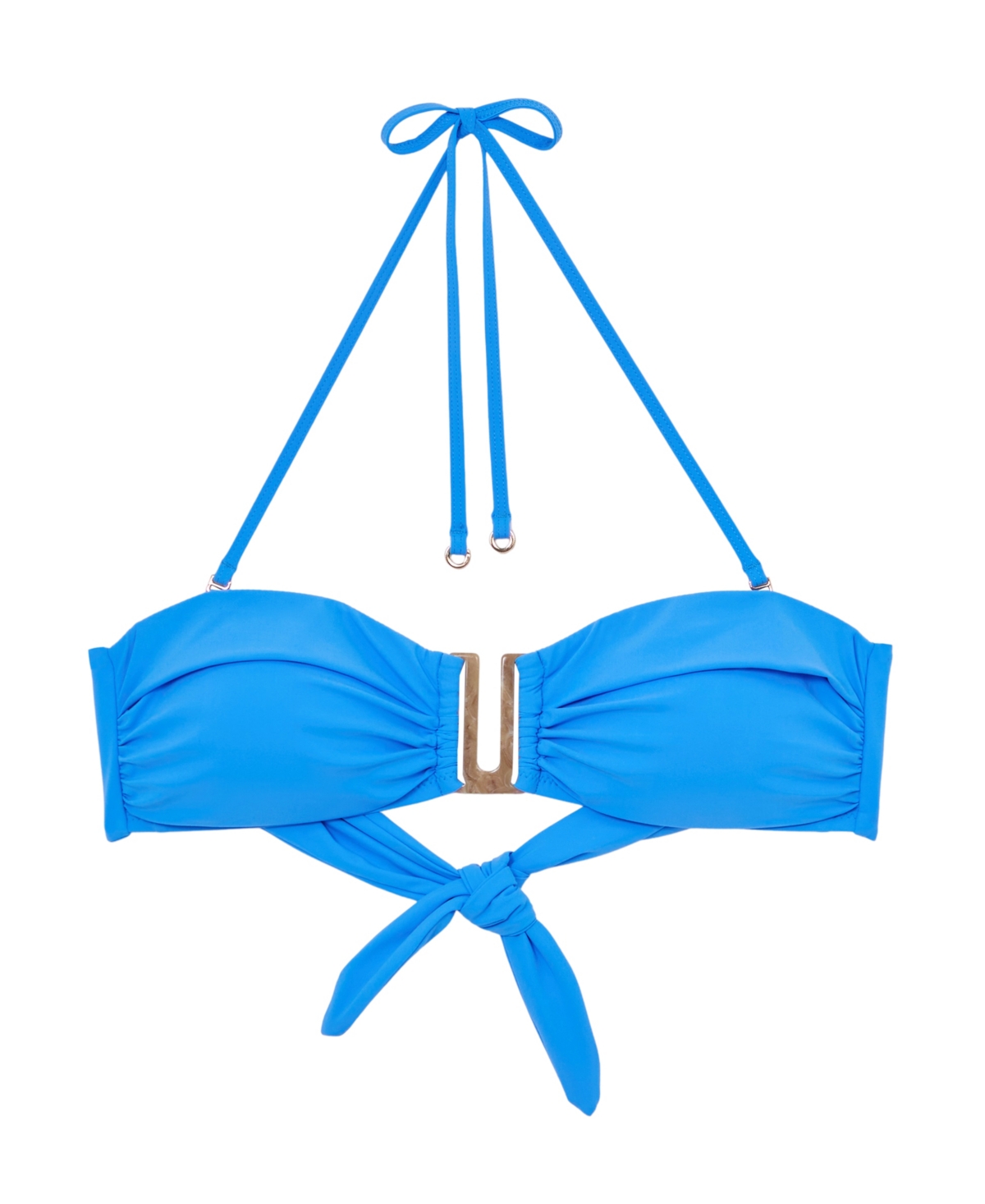 Click here for Reiss Womens Removable-Strap Bandeau Bikini Top -... prices