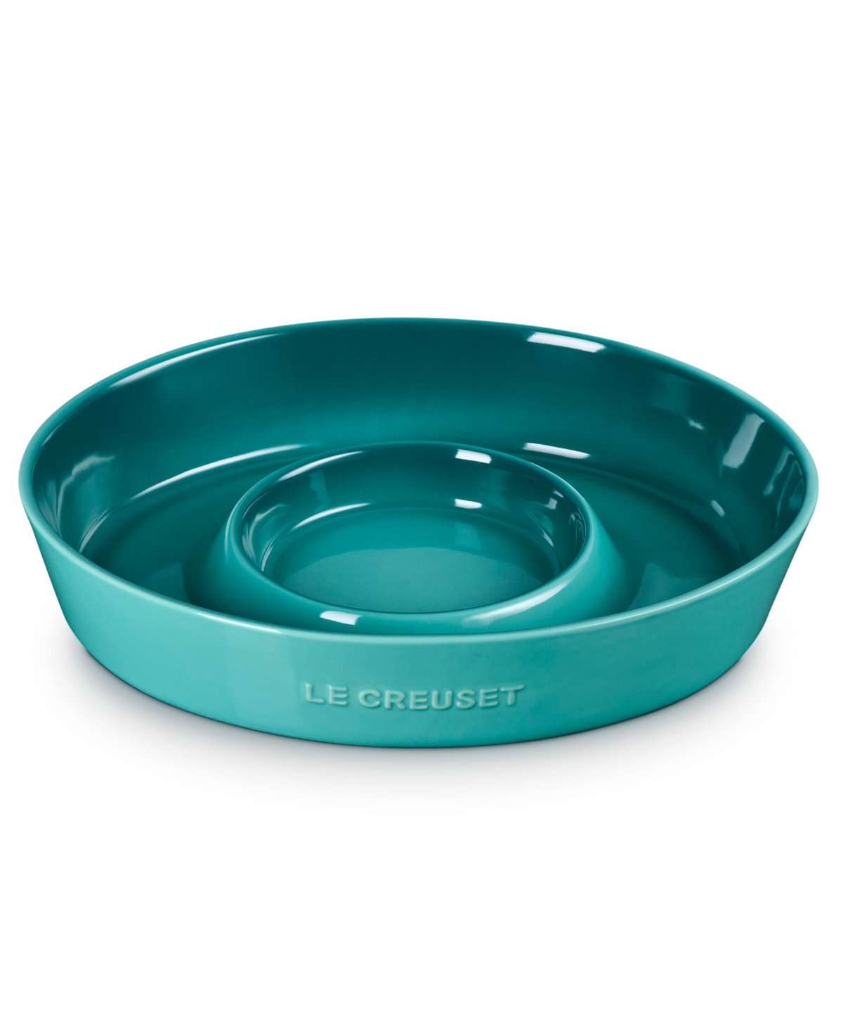 Click here for Le Creuset Signature 24 oz. Oval Chip and Dip Plat... prices