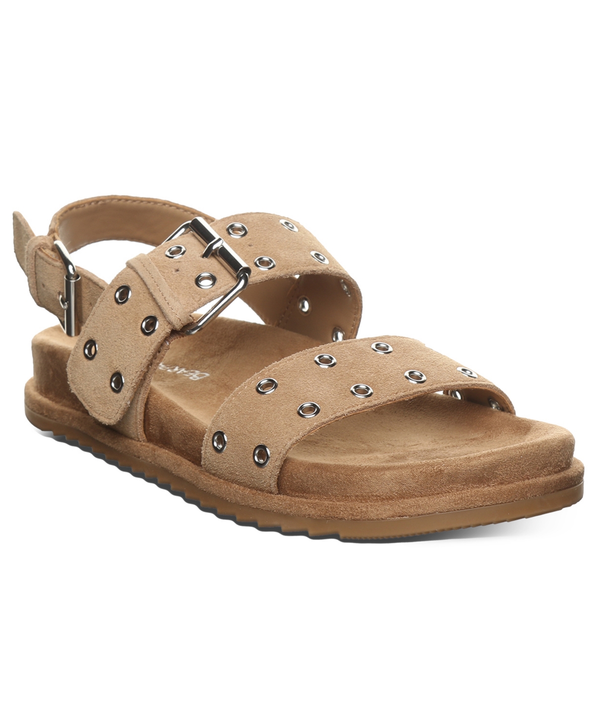 Click here for Bearpaw Womens Liandra Flat Sandals - Toffee prices