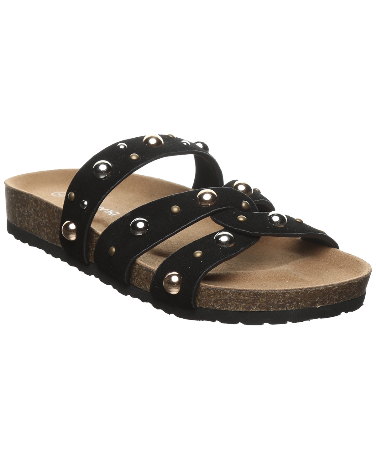 Click here for Bearpaw Womens Kaia Slip-On Sandals - Black prices