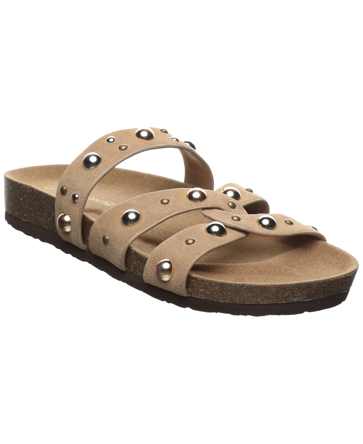 Click here for Bearpaw Womens Kaia Slip-On Sandals - Toffee prices