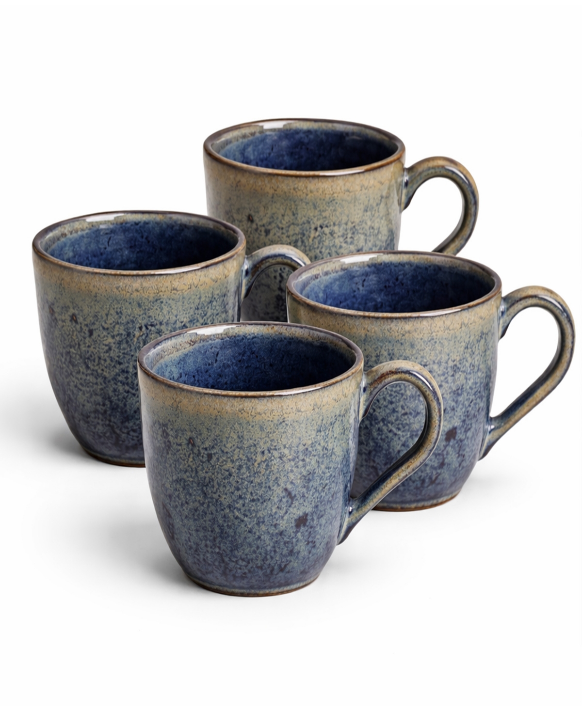 Click here for Porto Brasil Stoneware Coffee Mugs  Set of 4 - Den... prices