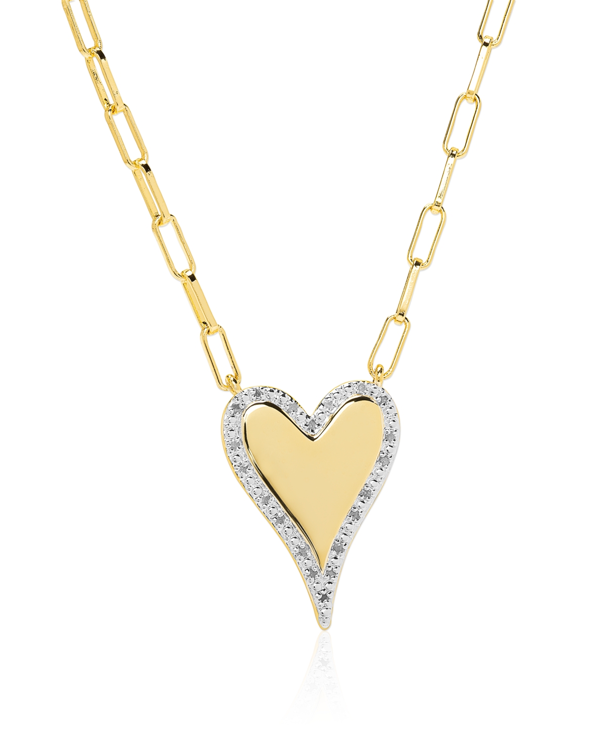 Click here for Macys Diamond Accent 0.005 ct. t. w. Elongated Hea... prices