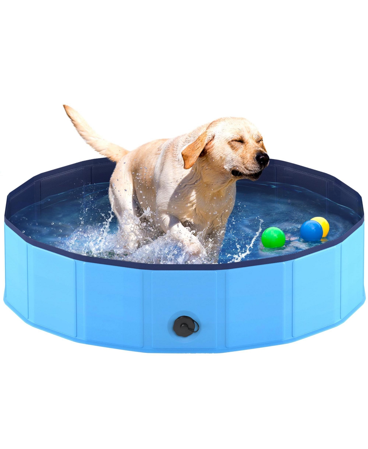 Click here for Aronkl Foldable Dog Pool Collapsible Hard Plastic... prices