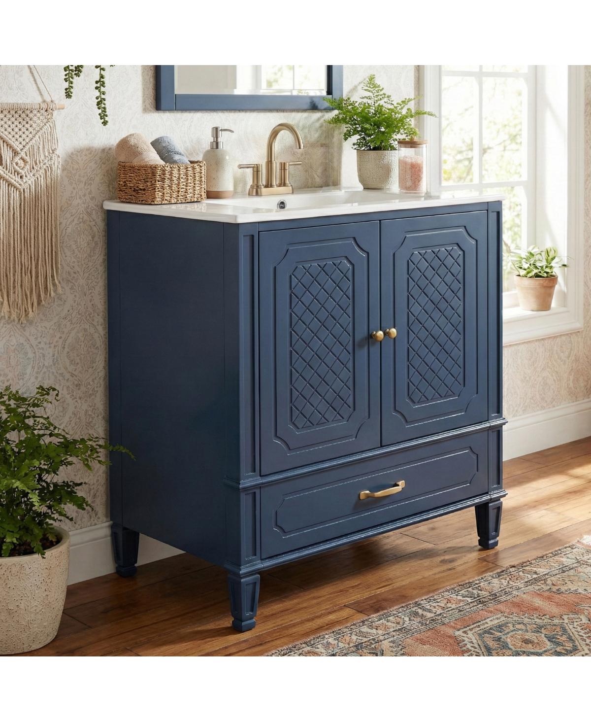 Click here for Sillysis 30 Inch Bathroom Vanity with Sink  Acacia... prices