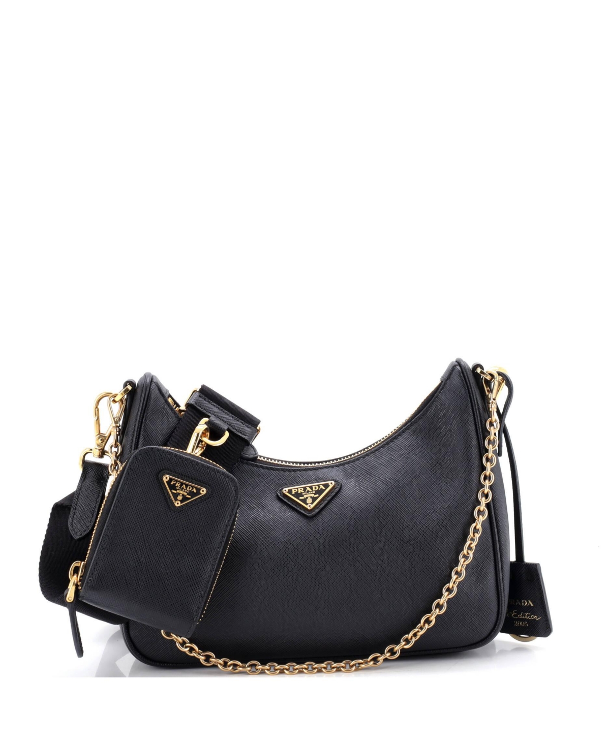 Click here for Pre-Owned Prada Small Re-Edition 2005 Shoulder Bag... prices