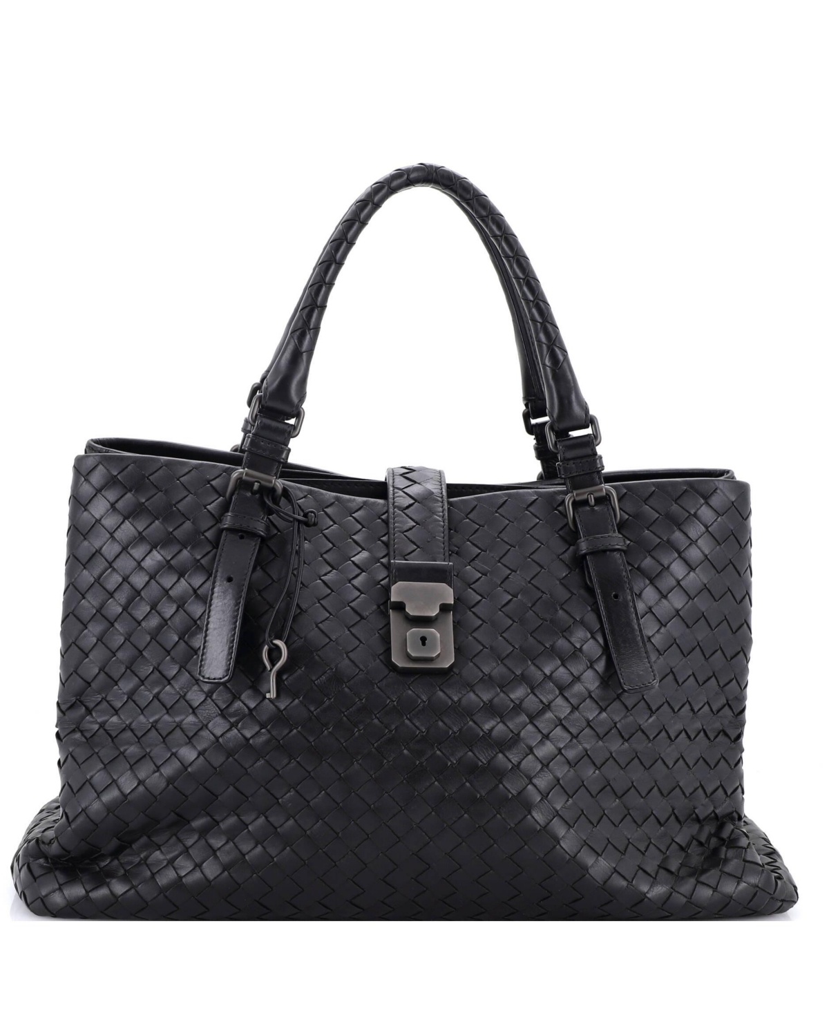 Click here for Pre-Owned Bottega Veneta Large Roma Bag Intrecciat... prices