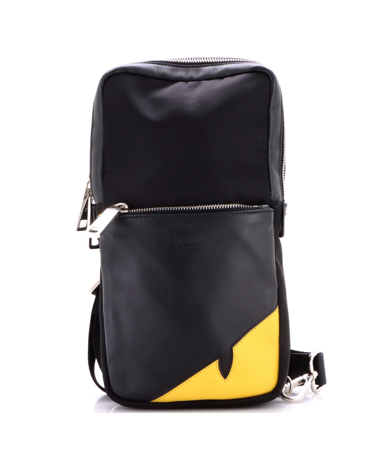 Click here for Pre-Owned Fendi Medium Monster Sling Bag Nylon and... prices