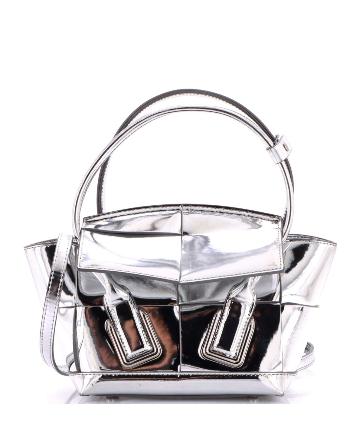 Click here for Pre-Owned Bottega Veneta Mini Arco Bag Maxi Intrec... prices