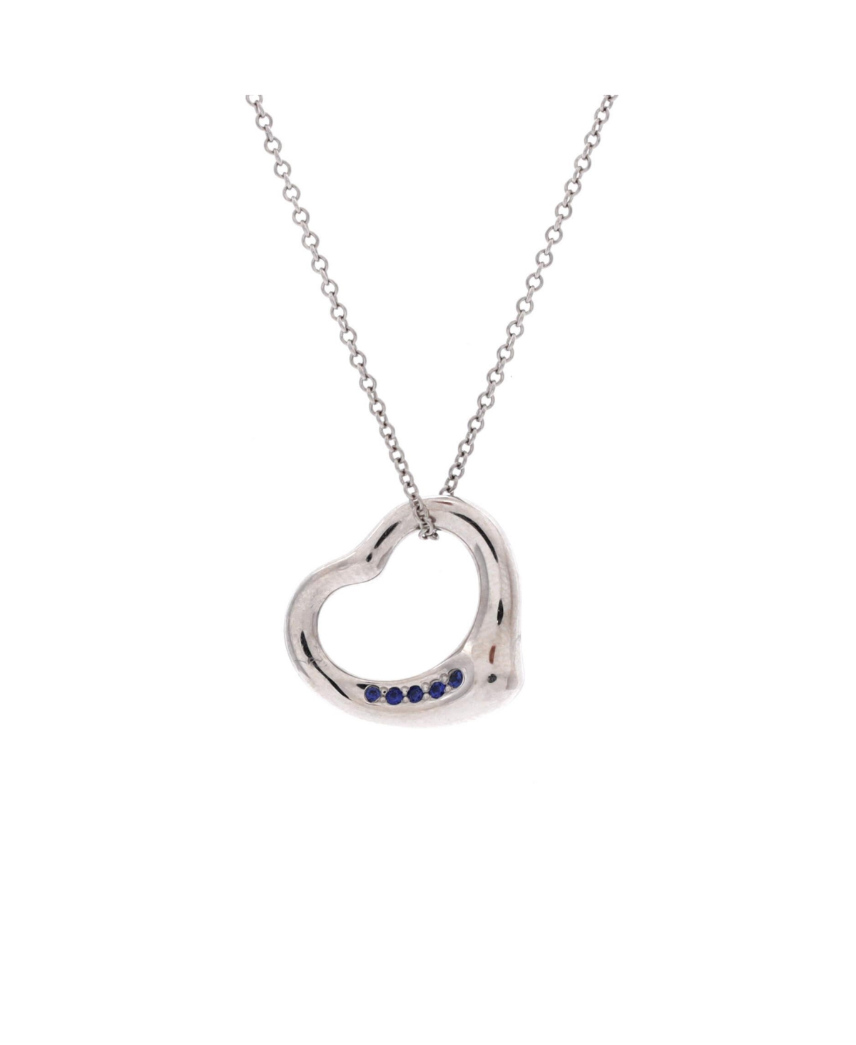 Click here for Pre-Owned Tiffany & Co Elsa Peretti Open Heart 5 S... prices