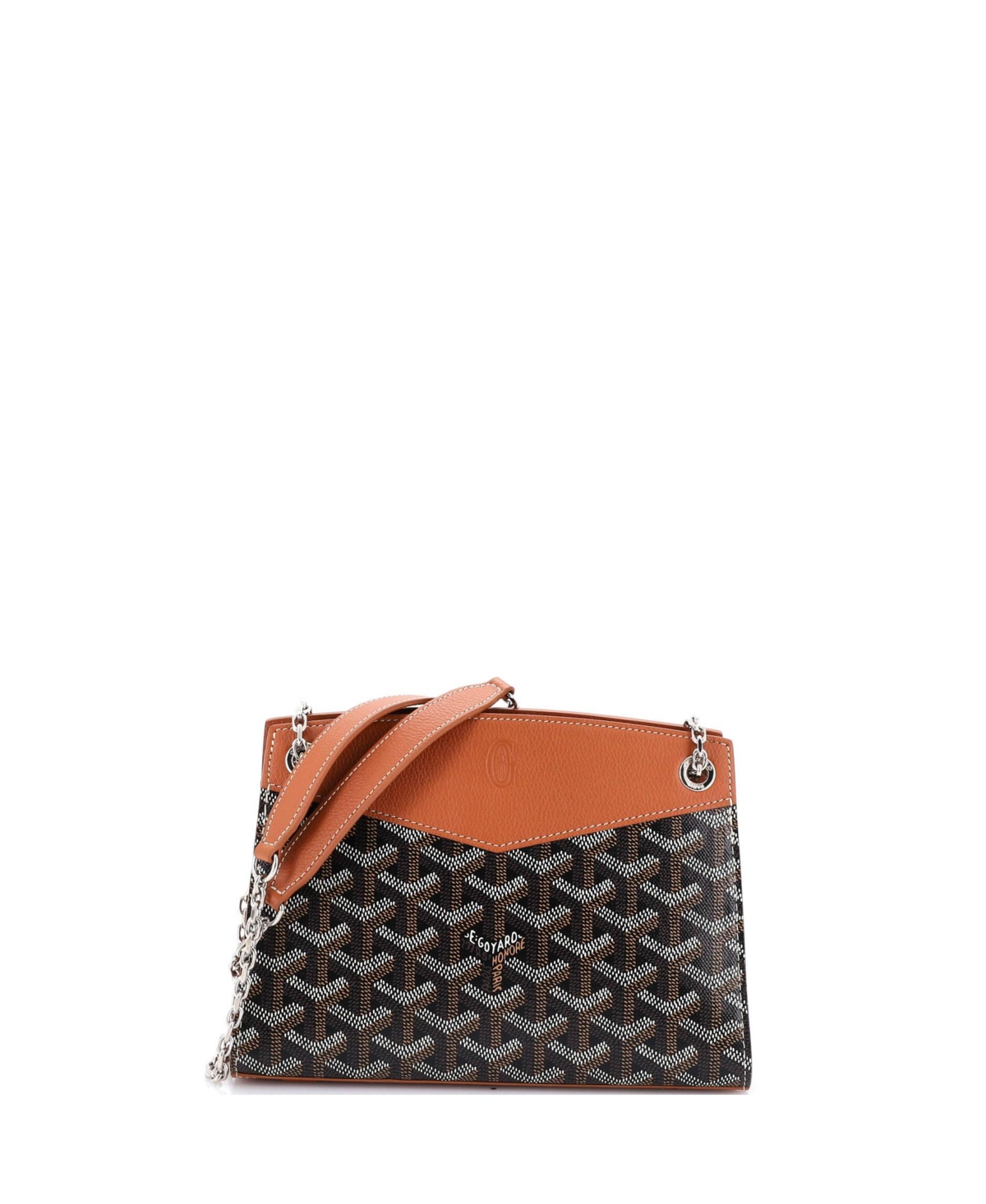 Click here for Pre-Owned Goyard Mini Structured Rouette Chain Sho... prices