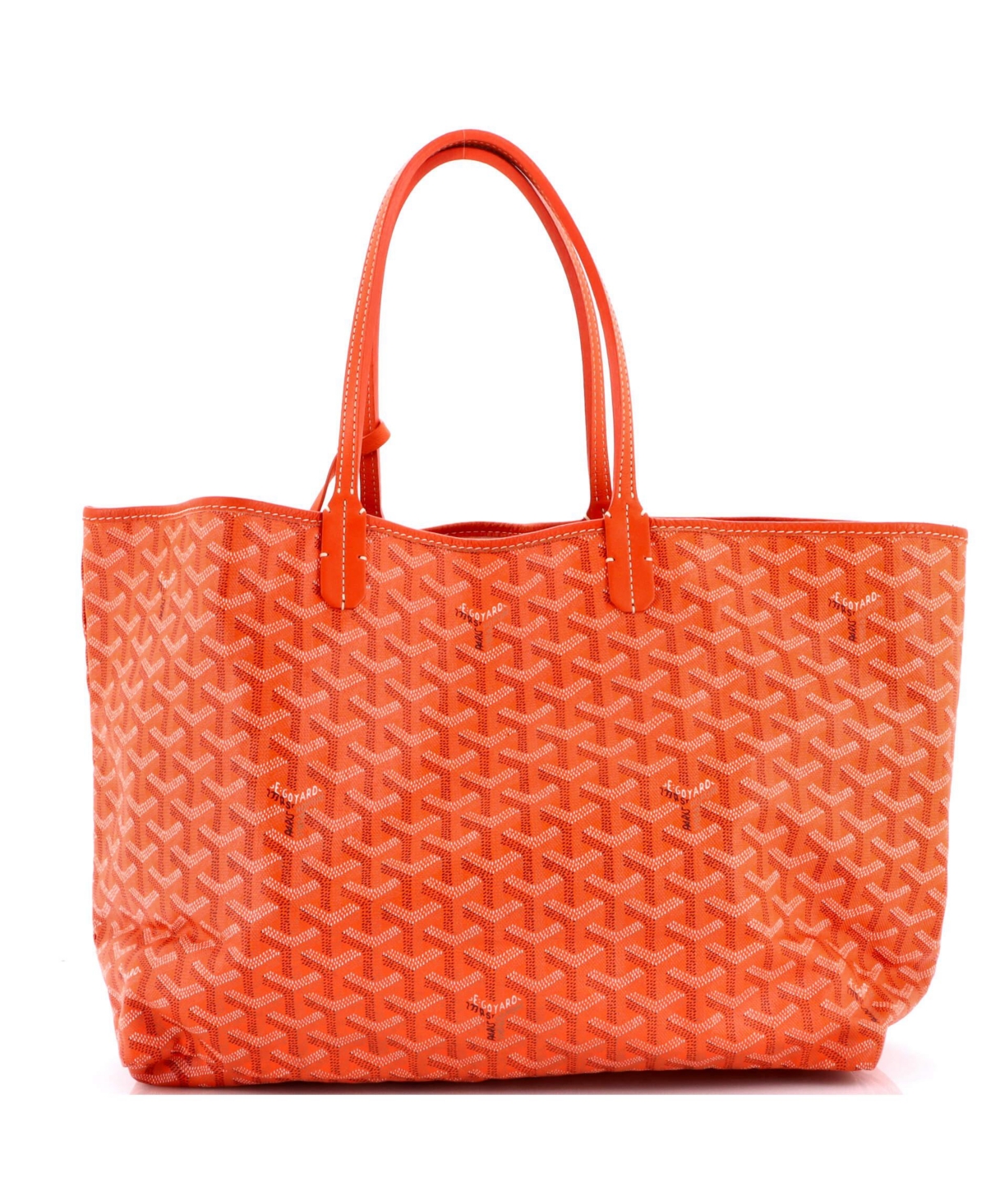 Click here for Pre-Owned Goyard Pm Saint Louis Tote Coated Canvas... prices