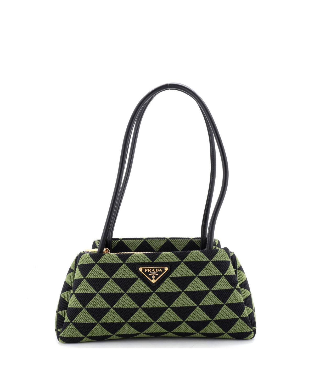 Click here for Pre-Owned Prada Small Symbole Shoulder Bag Jacquar... prices