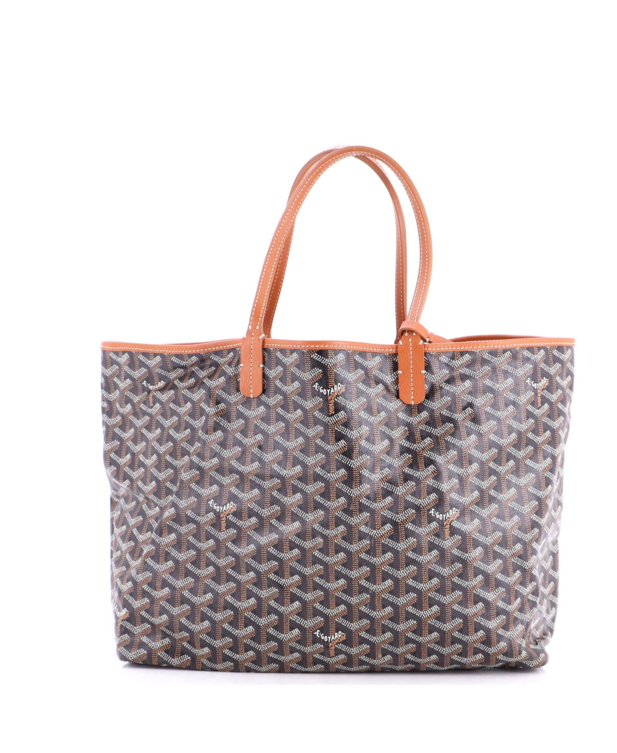 Click here for Pre-Owned Goyard Pm Saint Louis Tote Coated Canvas... prices
