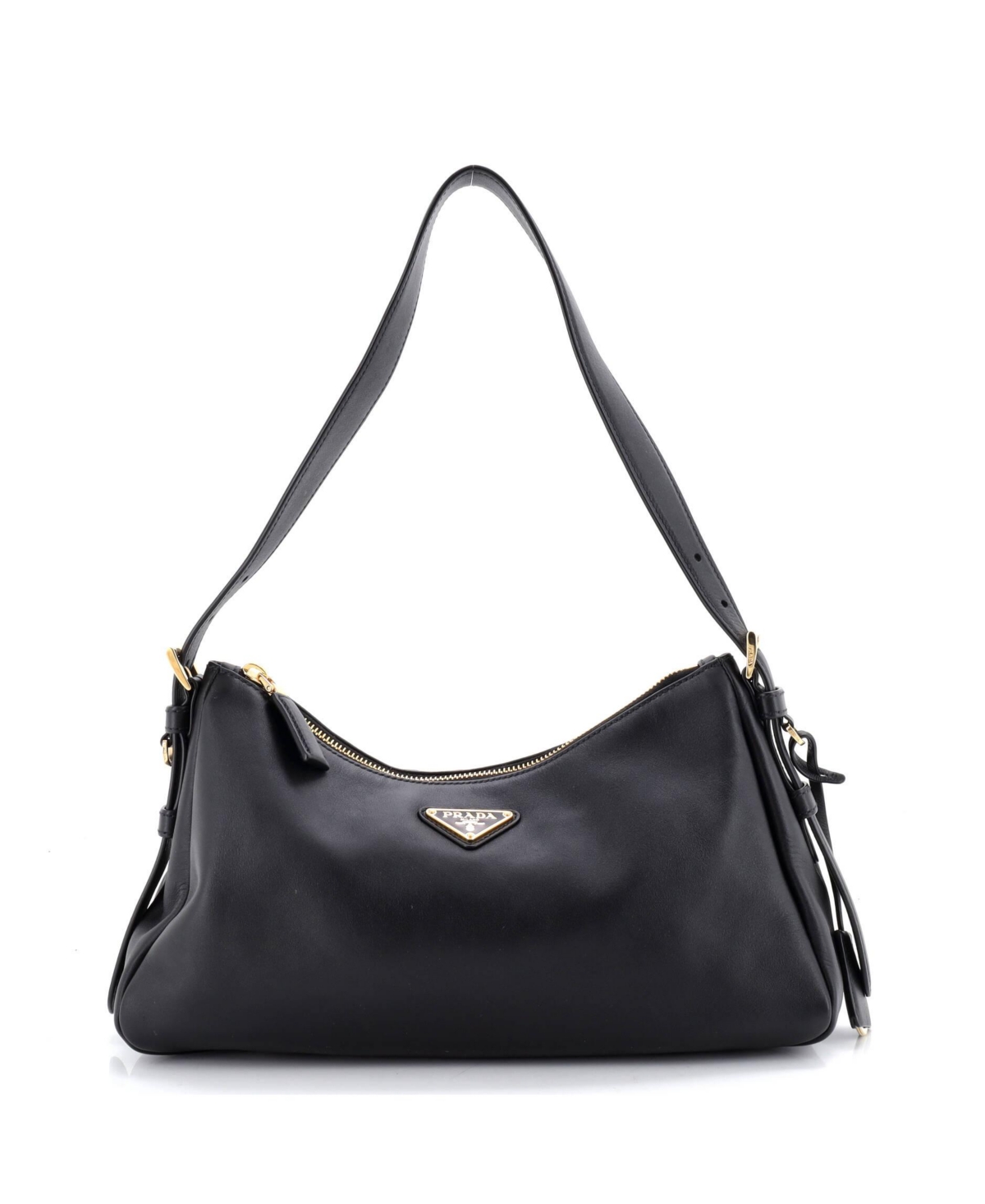 Click here for Pre-Owned Prada Medium Aimee Shoulder Bag Leather... prices