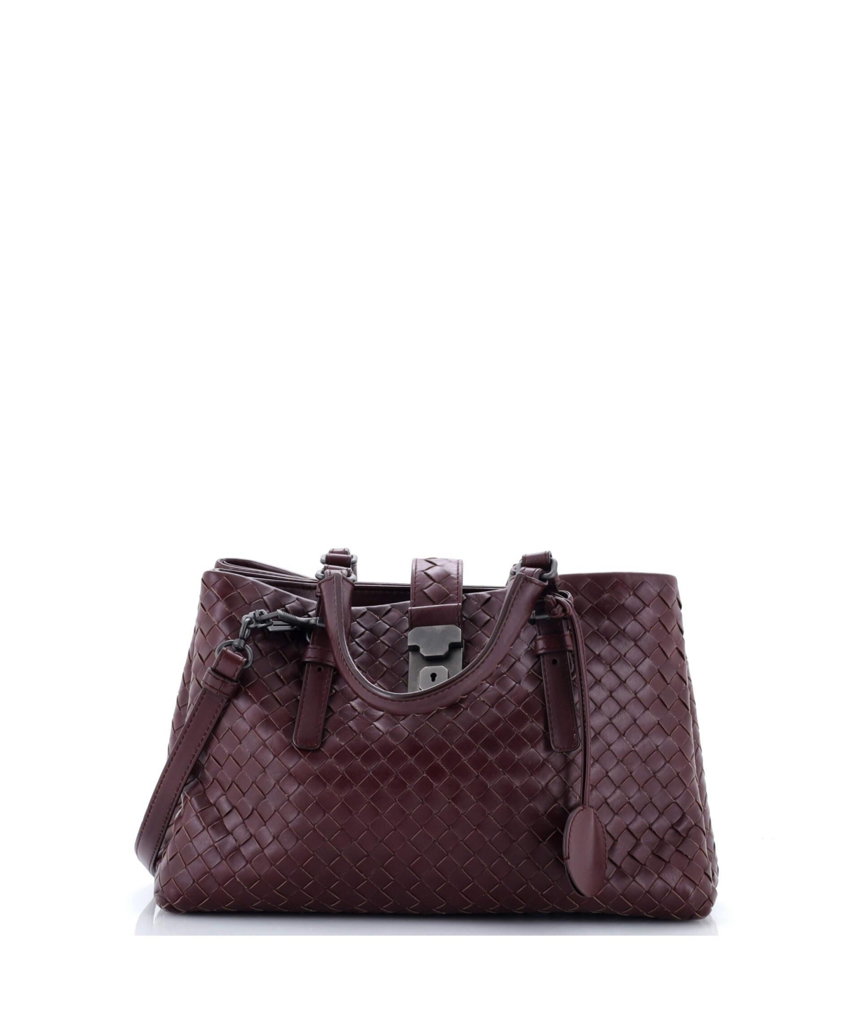 Click here for Pre-Owned Bottega Veneta Small Roma Bag Intrecciat... prices