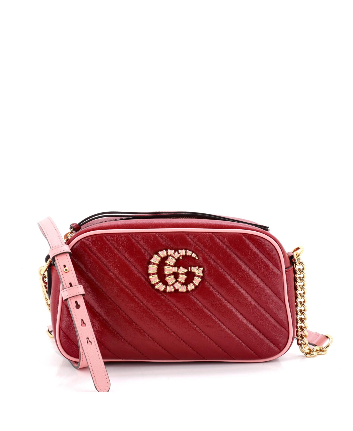 Click here for Pre-Owned Gucci Small Gg Marmont Shoulder Bag Diag... prices
