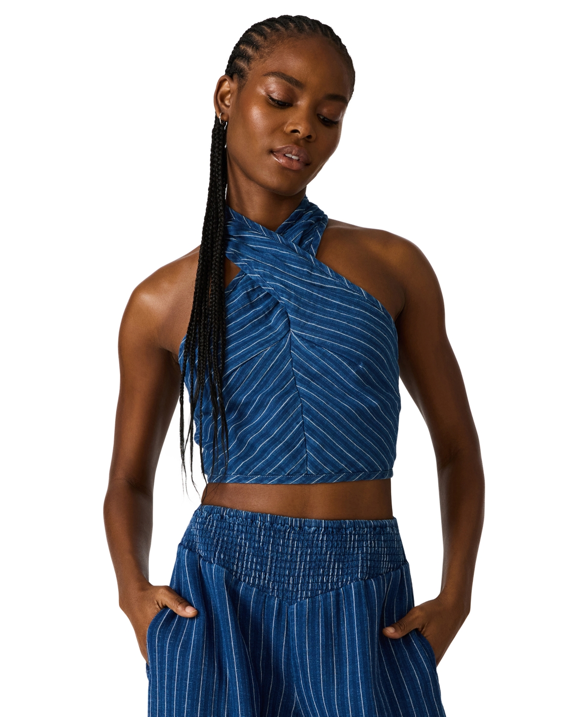 Click here for Steve Madden Womens Winnie Sleeveless Top - Mixed... prices