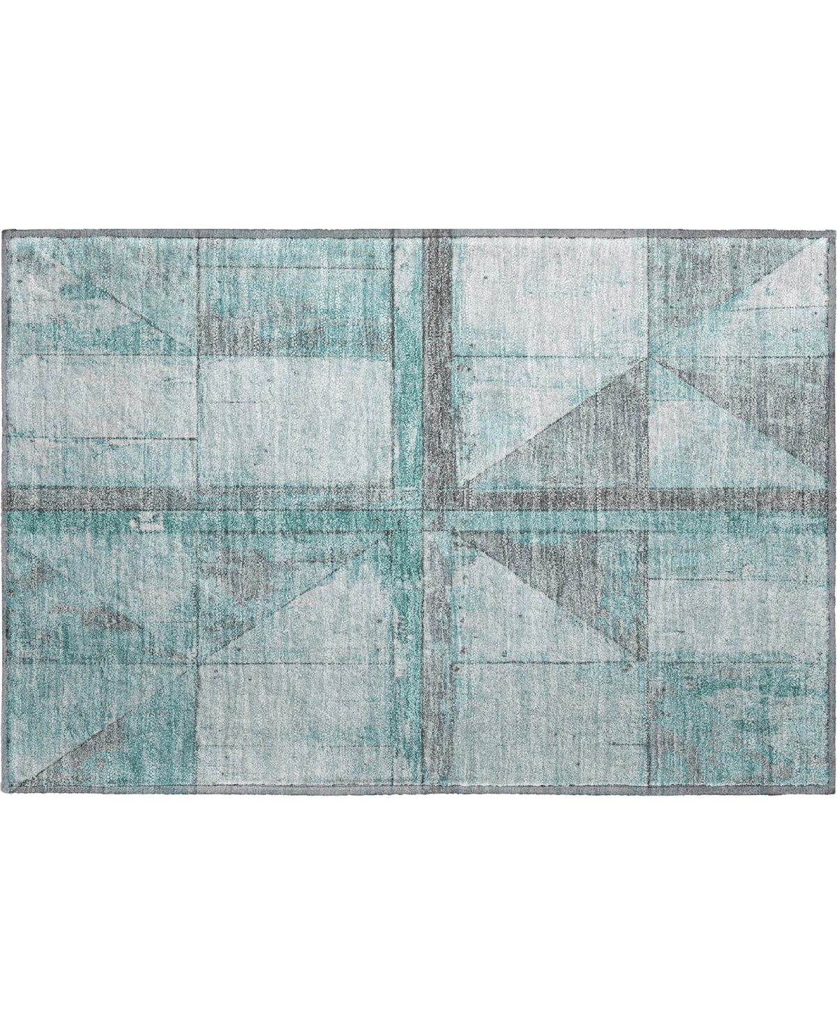 Click here for Addison Mayfield AMF1876 18 x 26 Area Rug - Teal prices