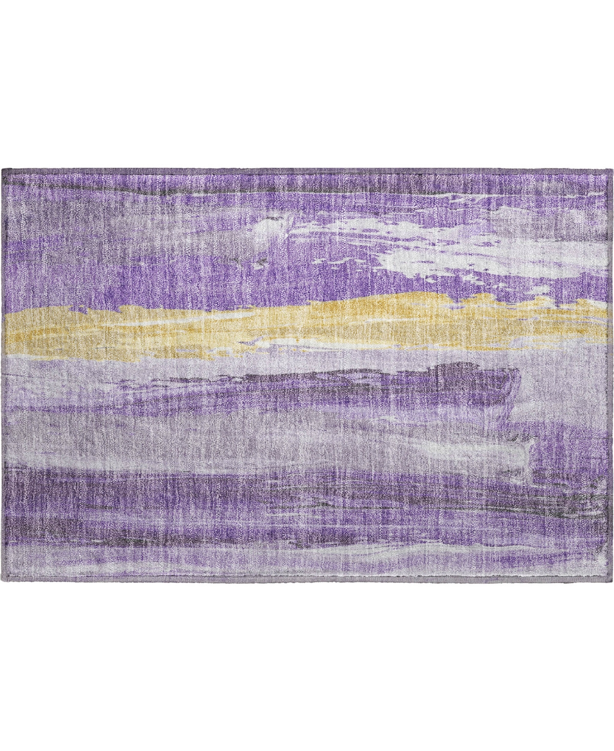 Addison Mayfield AMF1845 18 x 26 Area Rug - Purple