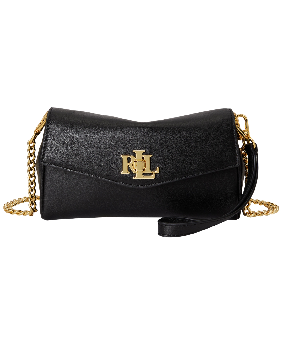 Click here for Lauren Ralph Lauren Leather Tanner Crossbody Handb... prices