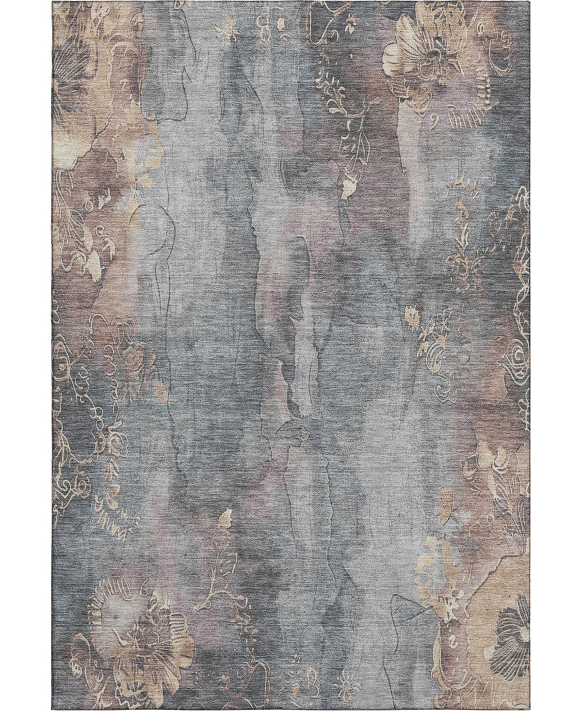 Click here for Addison Mayfield AMF1869 3 x 5 Area Rug - Gray prices