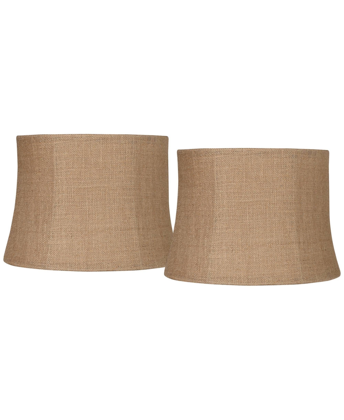Click here for Springcrest Set of 2 Softback Drum Lamp Shades Nat... prices