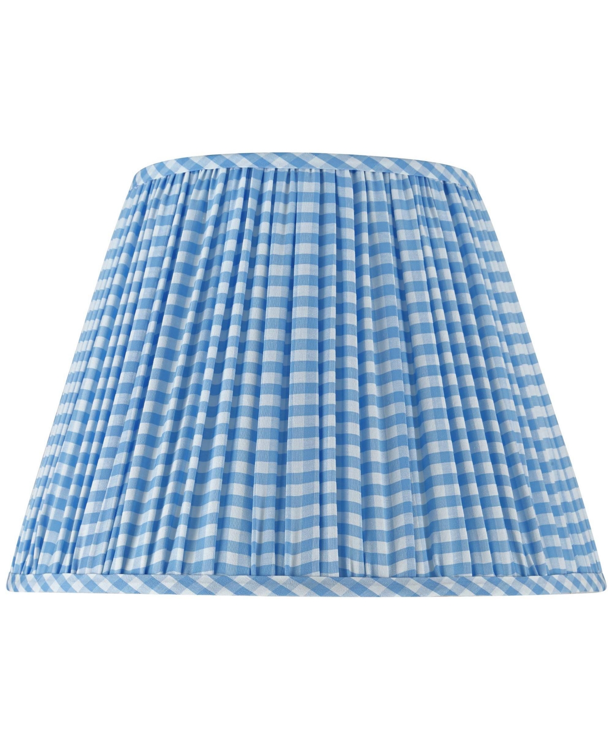 Click here for Springcrest Gingham Plaid Pleated Cotton Empire Sh... prices