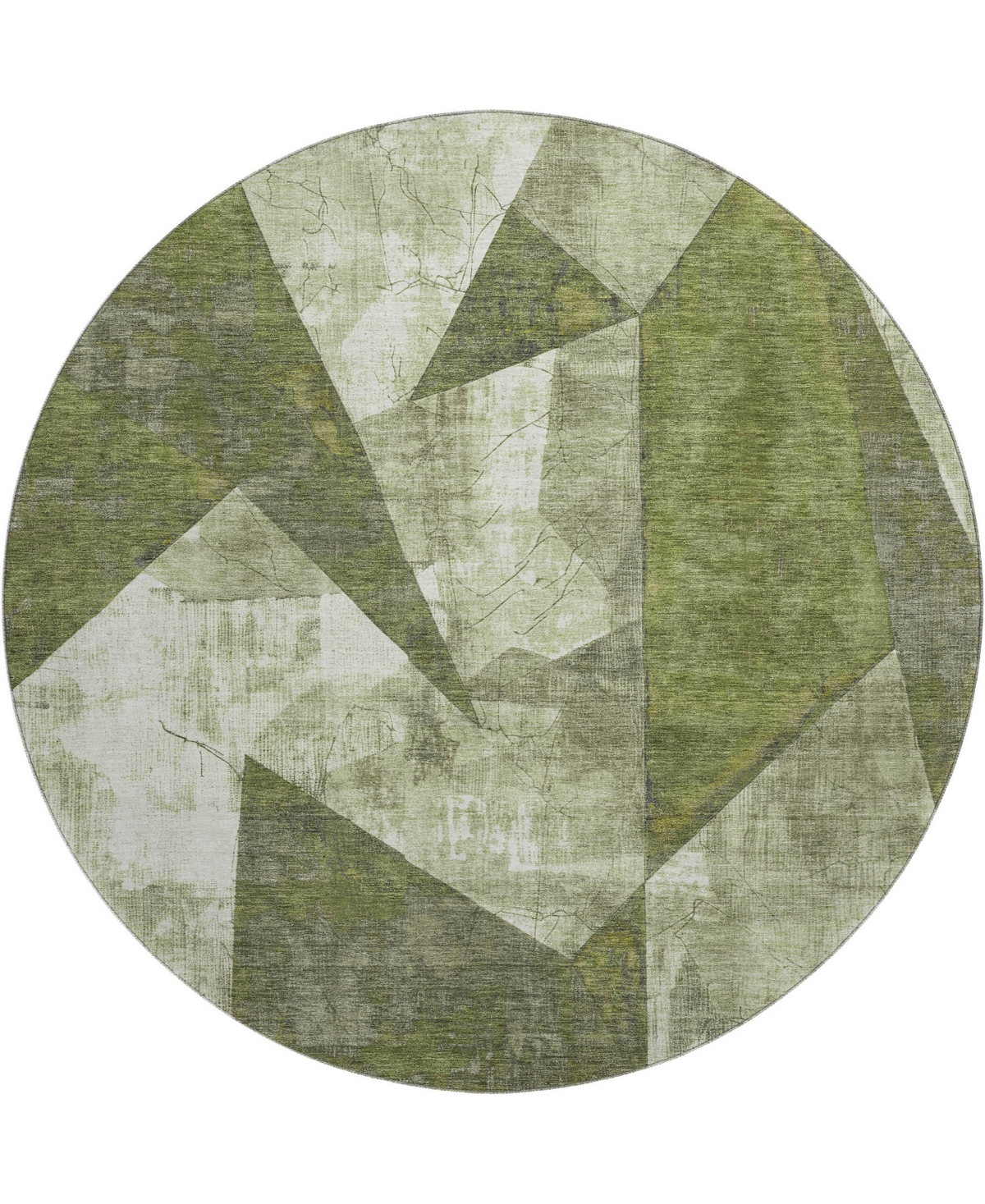 Click here for Addison Mayfield AMF1838 8 x 8 Round Area Rug - Gr... prices