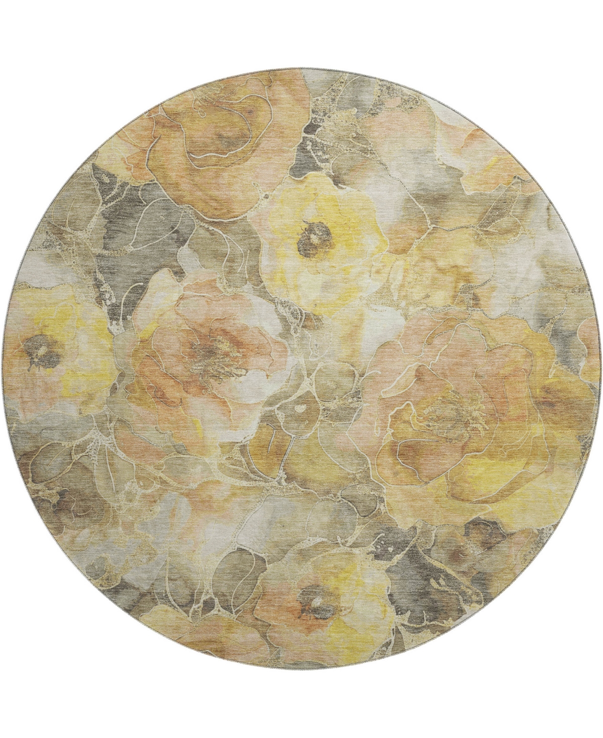Click here for Addison Mayfield AMF1859 8 x 8 Round Area Rug - Go... prices