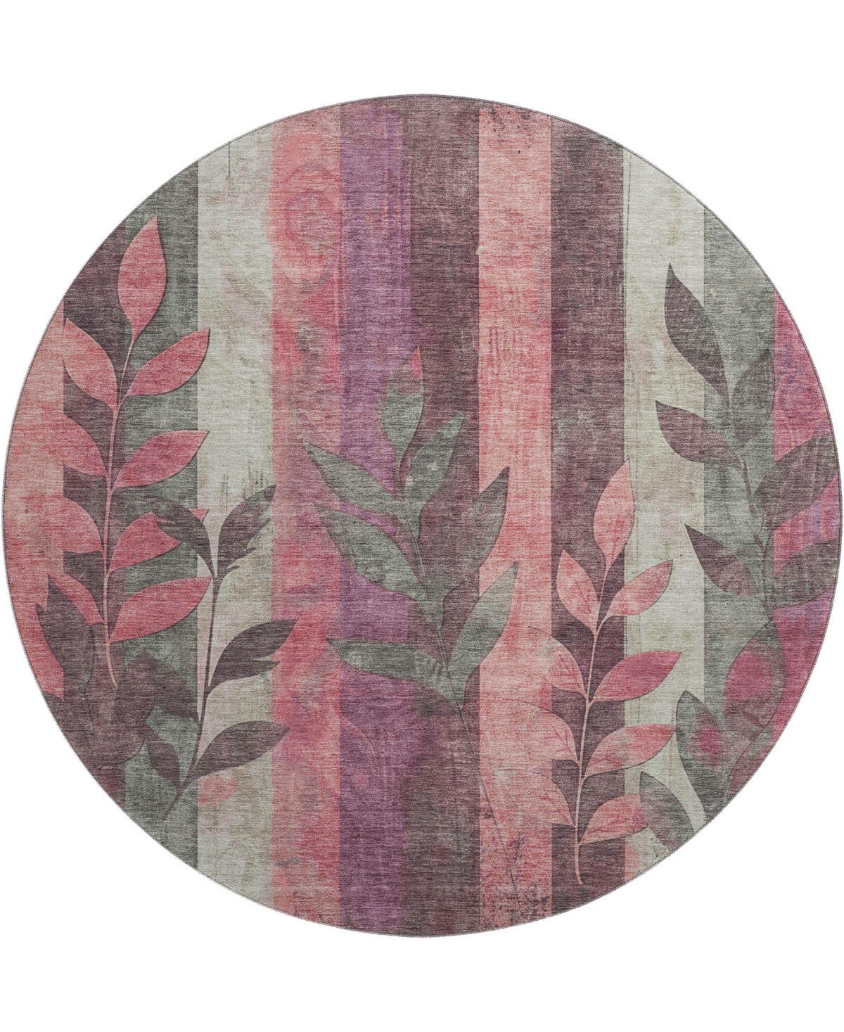 Click here for Addison Mayfield AMF1871 8 x 8 Round Area Rug - Bl... prices