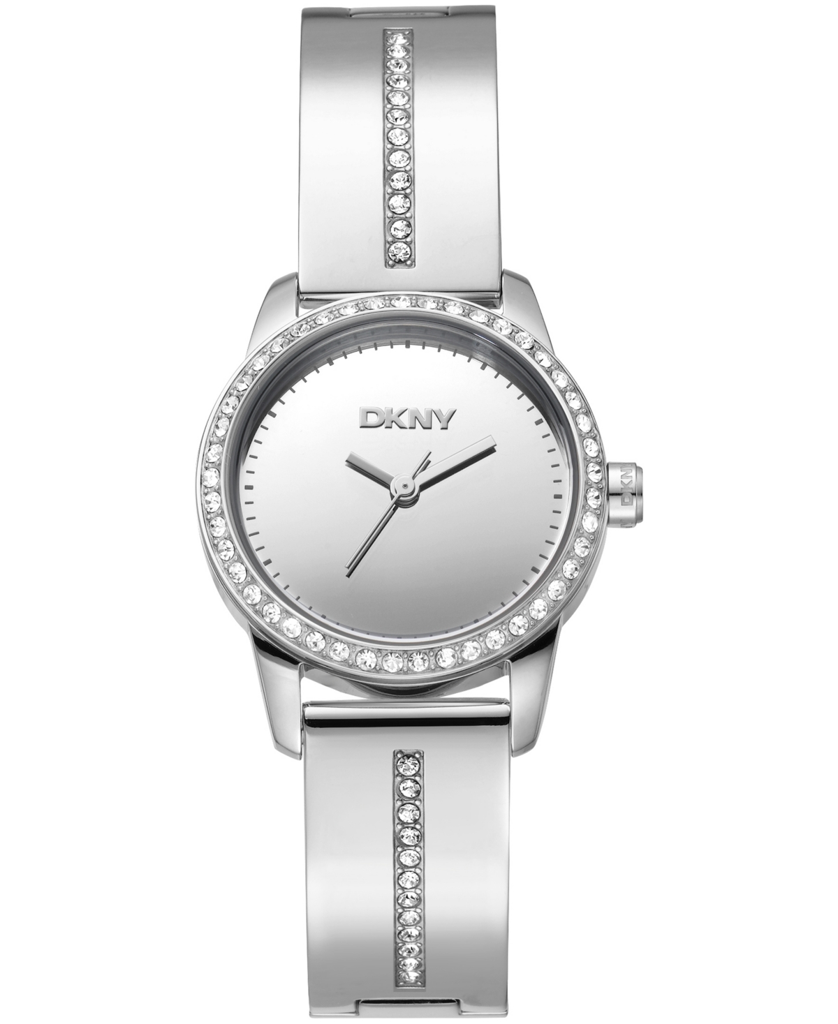 Click here for Dkny Womens Half Bangle Quartz Stainless Steel Wat... prices