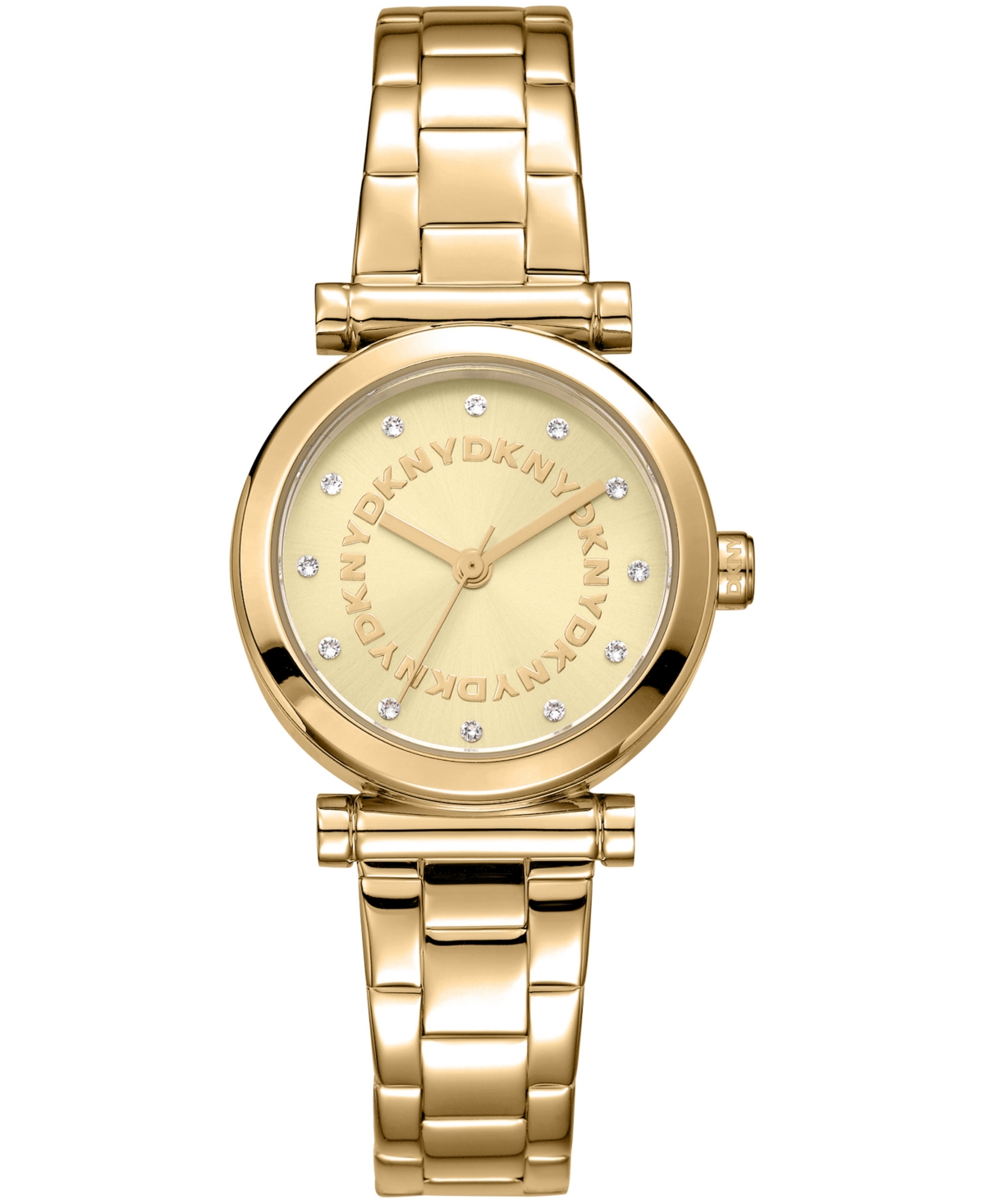 Click here for Dkny Womens Essentials Quartz Gold-Tone Stainless... prices