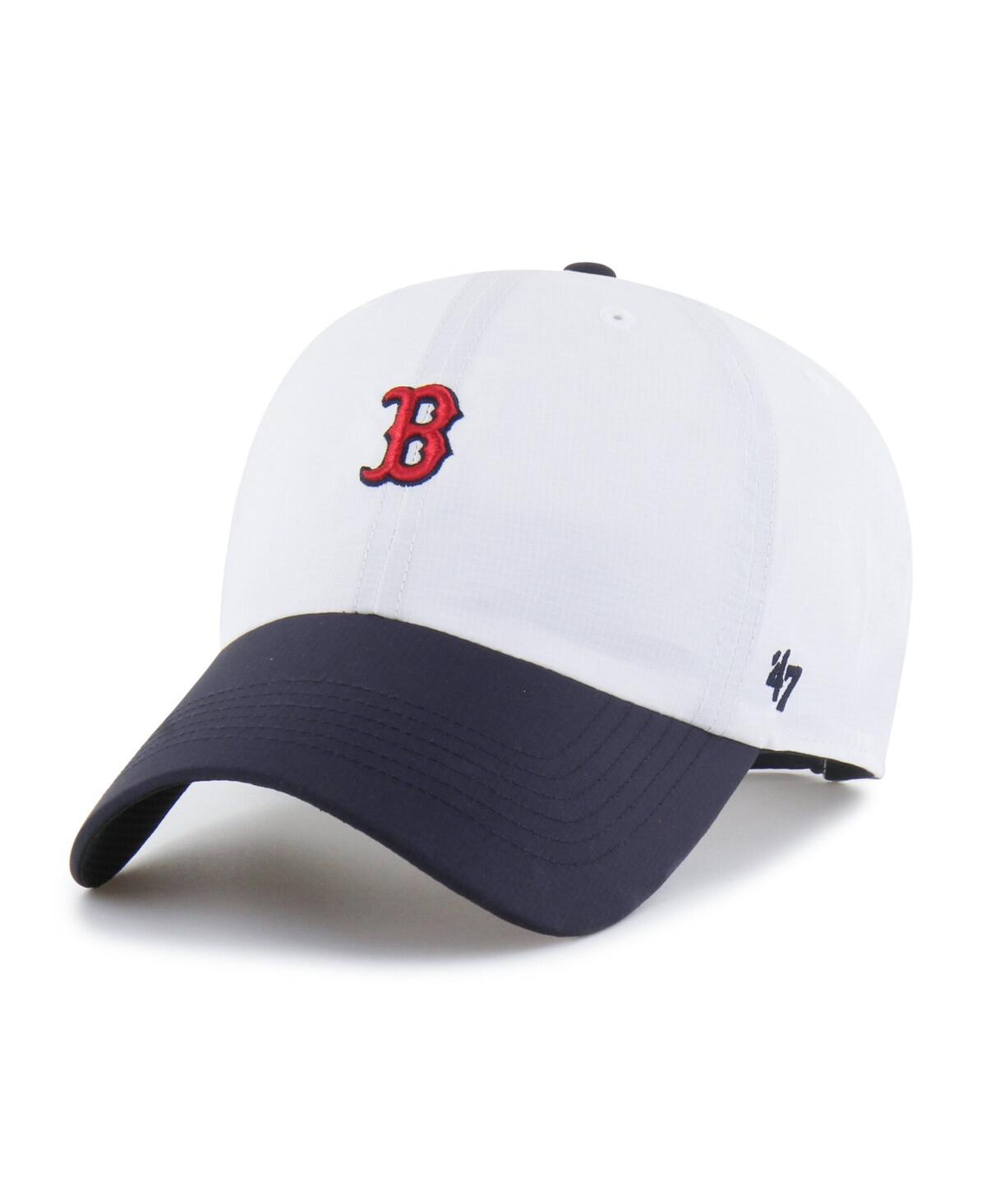Click here for 47 Brand Mens White/Navy Boston Red Sox Vista Mini... prices