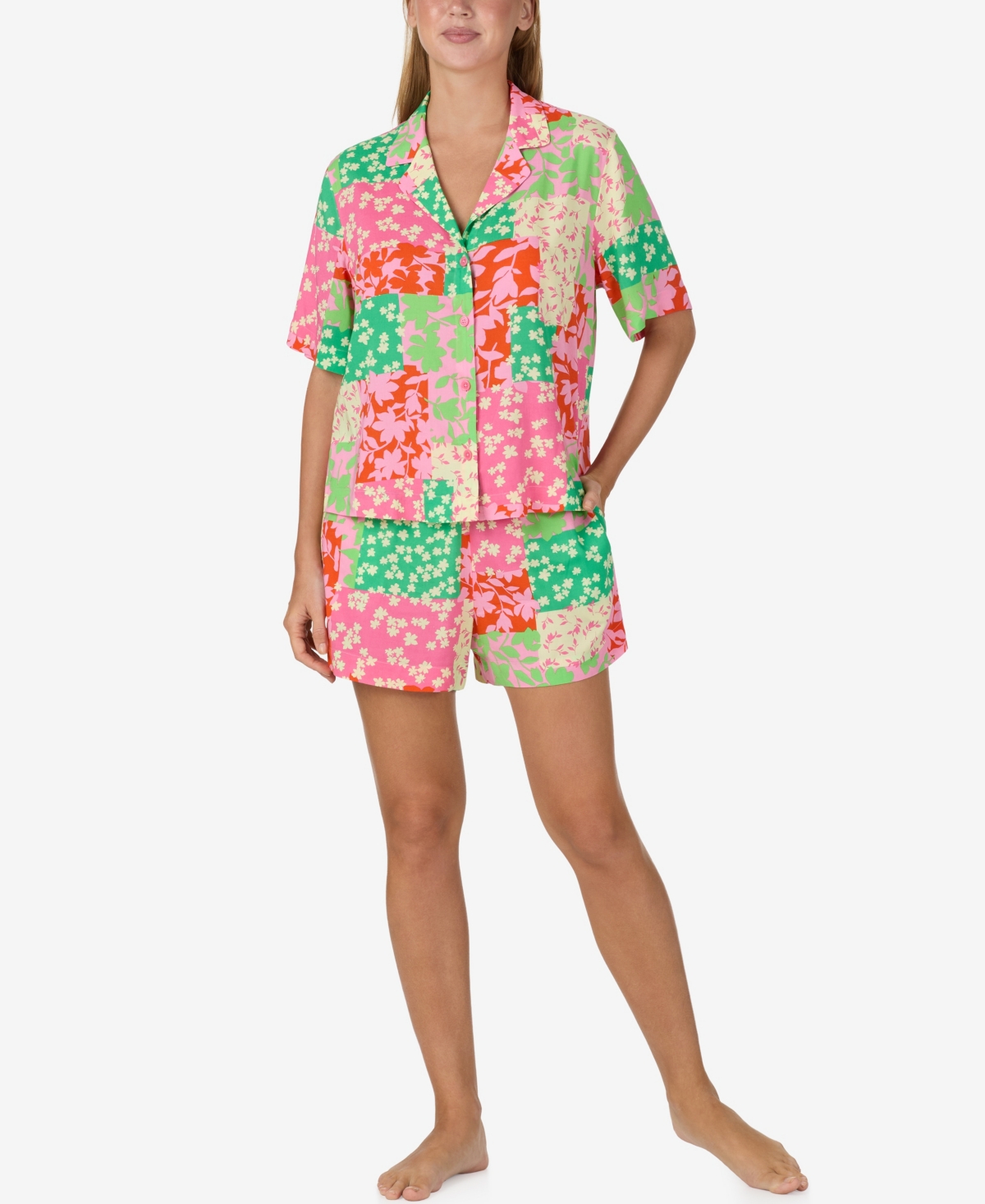 Click here for Sanctuary Womens Notch Collar Top and Mid-Rise Box... prices