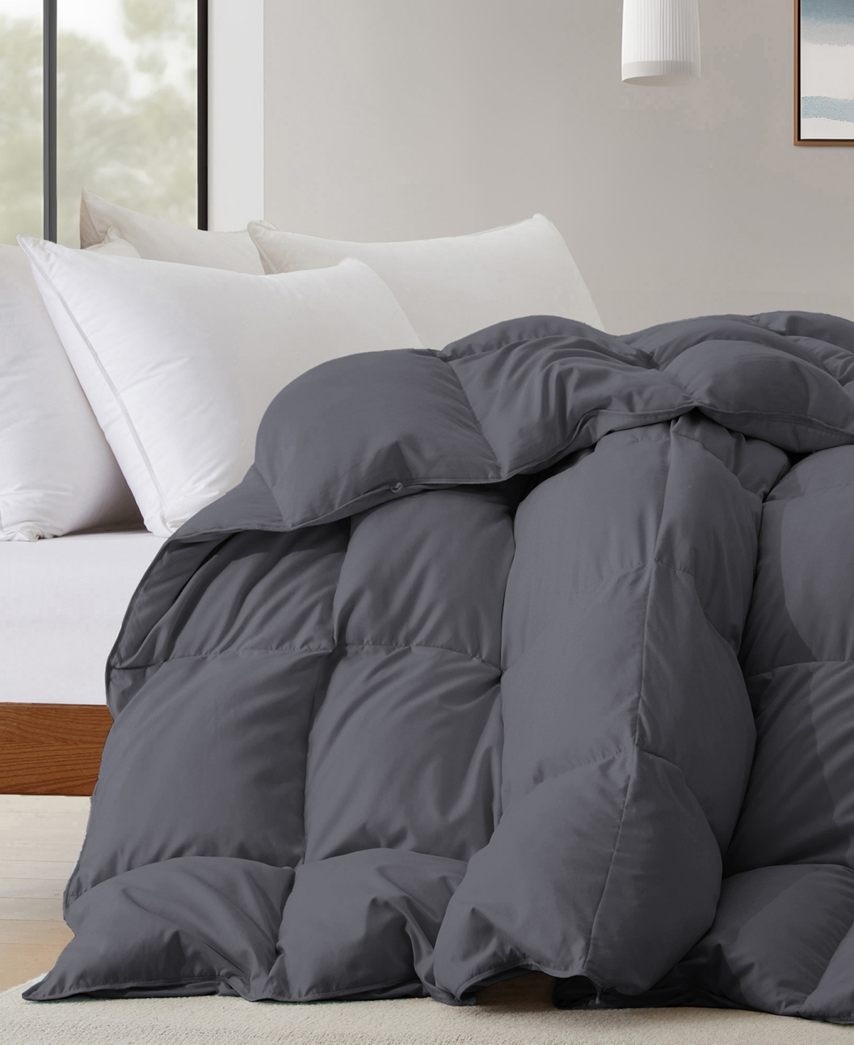 Click here for Unikome 300 Thread Count Cotton All-Season Goose F... prices