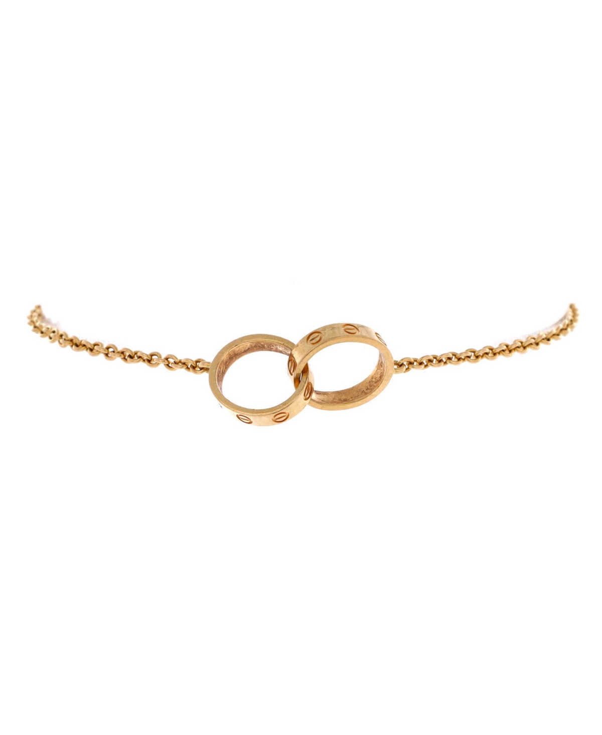 Click here for Pre-Owned Cartier Love Interlocking Bracelet - 18k... prices