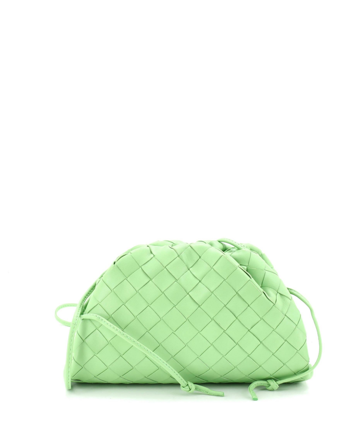 Click here for Pre-Owned Bottega Veneta Mini The Pouch Intrecciat... prices